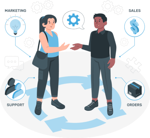 AI module for Customer Relationships Audit on Colobridge platform